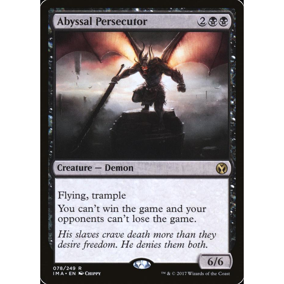 Abyssal Persecutor - Iconic Masters (IMA) | Shopee Philippines