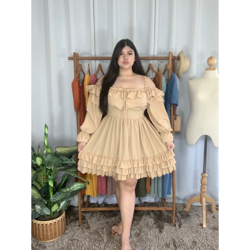 PLUS SIZE: SHANNON DRESS | Shopee Philippines