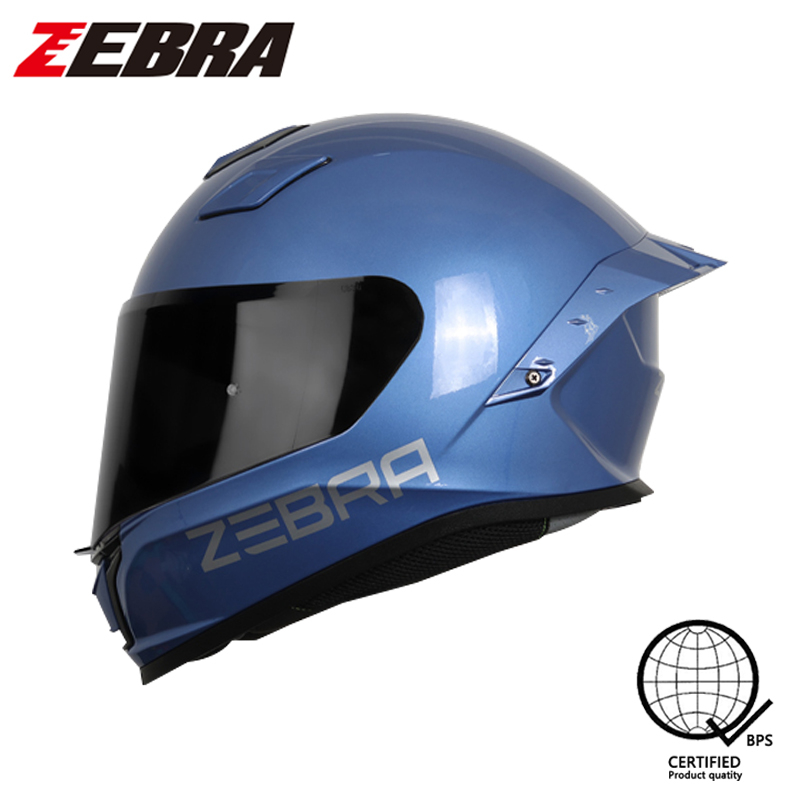 ZEBRA FF655 Full face helmet single visor for Motorcycle men and women ...