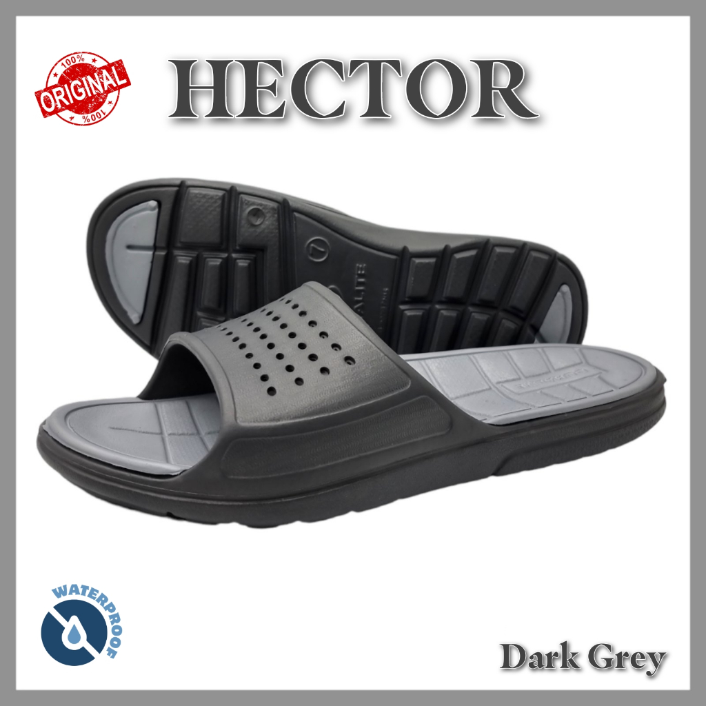 Duralite 'Hector' Men's Lightweight and Waterproof Open-Toe rubber ...