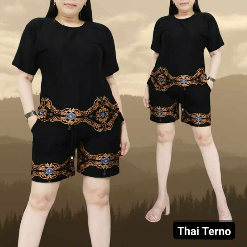 Plus Size Terno Shorts Classy Yayamanin Designs L to 2XL SALE | Shopee ...