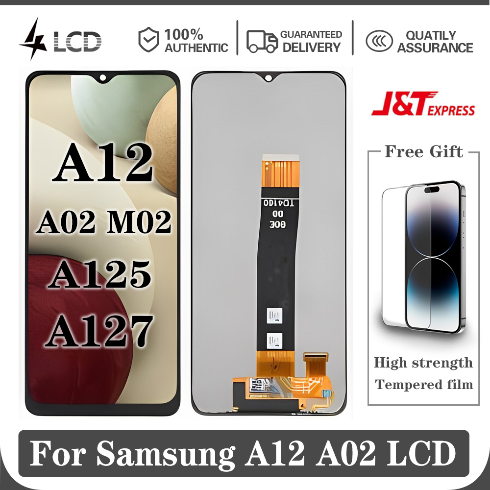 For Samsung Galaxy A12 A02 M02 A125 A127 M127 A32 5G LCD Touch Screen ...