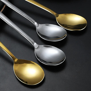 Korean Cutlery Korean Style Flatware Stainless Steel Dining Spoon and ...