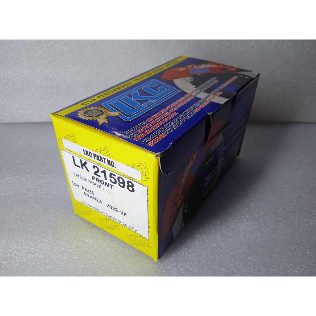 [21598] Lkc Brake pads Toyota Raize / Toyota Avanza 2022up / Veloz ...