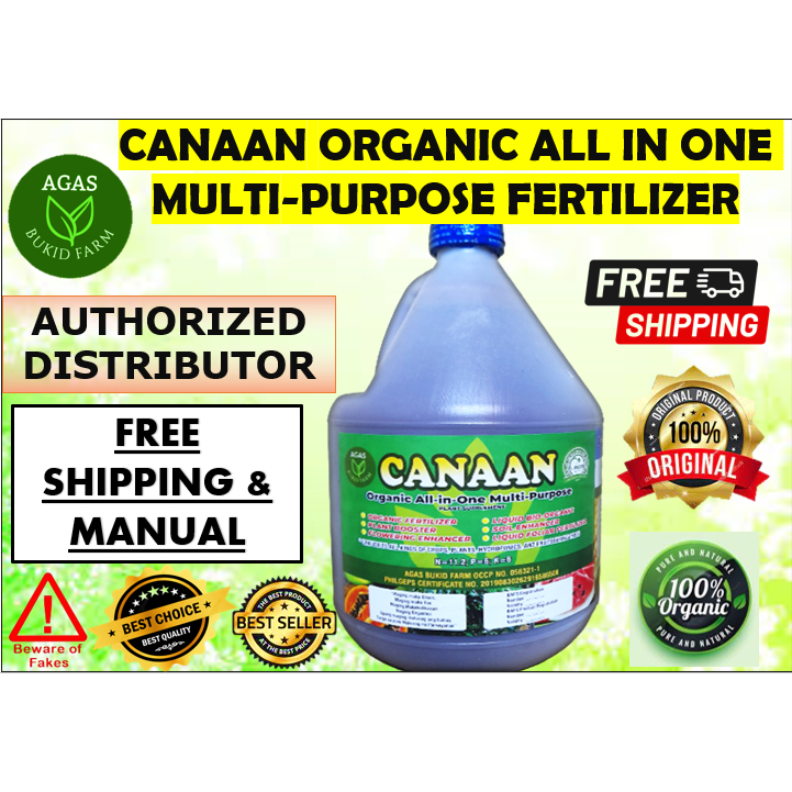 Canaan Nano All in One Organic Fertilizer FoliaR | Shopee Philippines