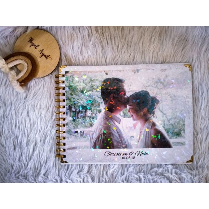 Customized Photobook for Wedding Baptism Dedication Birthday | Shopee ...