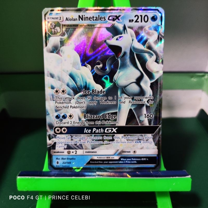 Pokemon TCG - Alolan Ninetales GX | Shopee Philippines