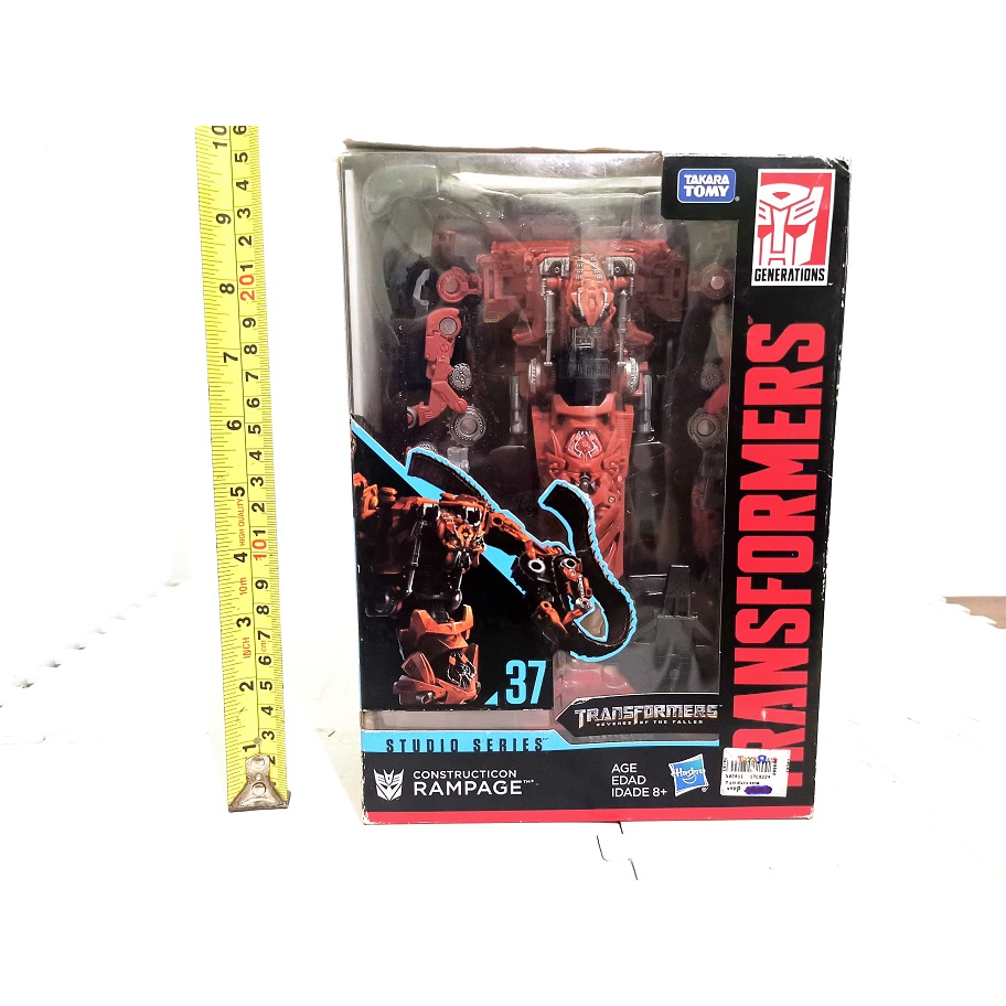 Transformers studio series 37 ROTF Rampage voyager class | Shopee ...
