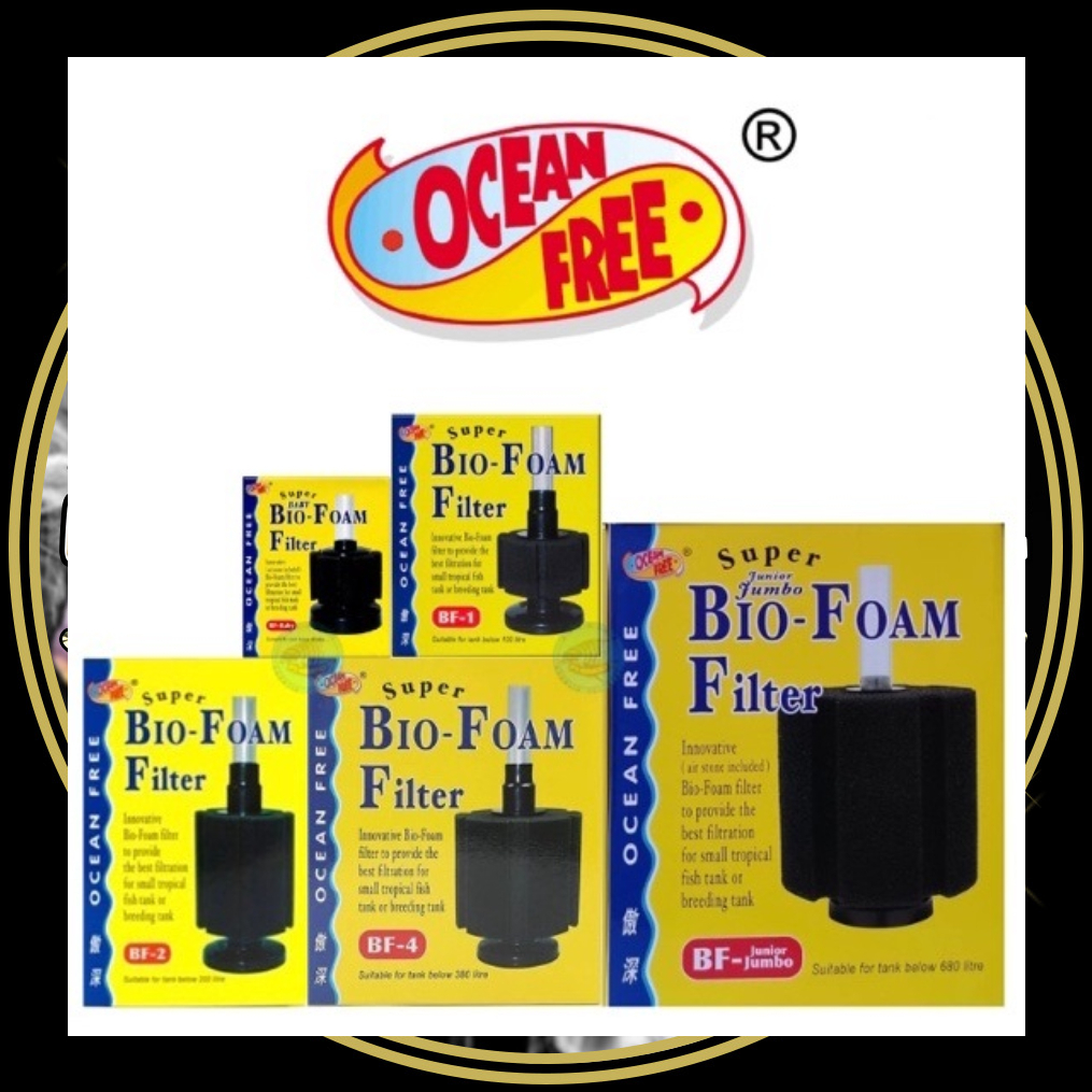 OCEANFREE - Bio Foam Filter BF-Baby / BF-1 / BF-2 / BF-3 / BF-4 ...