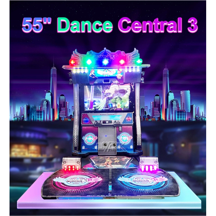55" Dance Central 3 Coin Operated Games Dance Revolution Arcade Machine ...