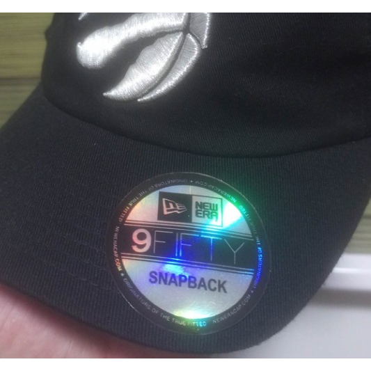 New Era NewEra Cap Replacement Visor Sticker Decals hologram 59fifty ...