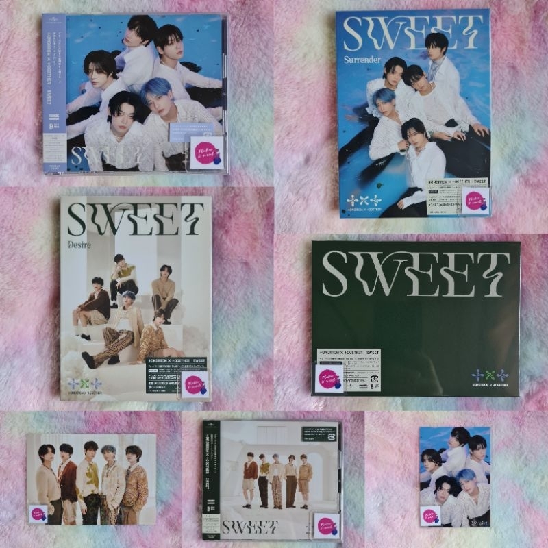 (Onhand/Sealed) TXT - SWEET [2nd Japan Full Album] | Shopee Philippines