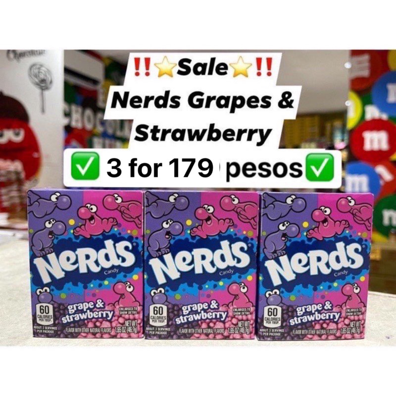 Nerds Candy Fun Size 1 Pack/ Box 142g | Shopee Philippines