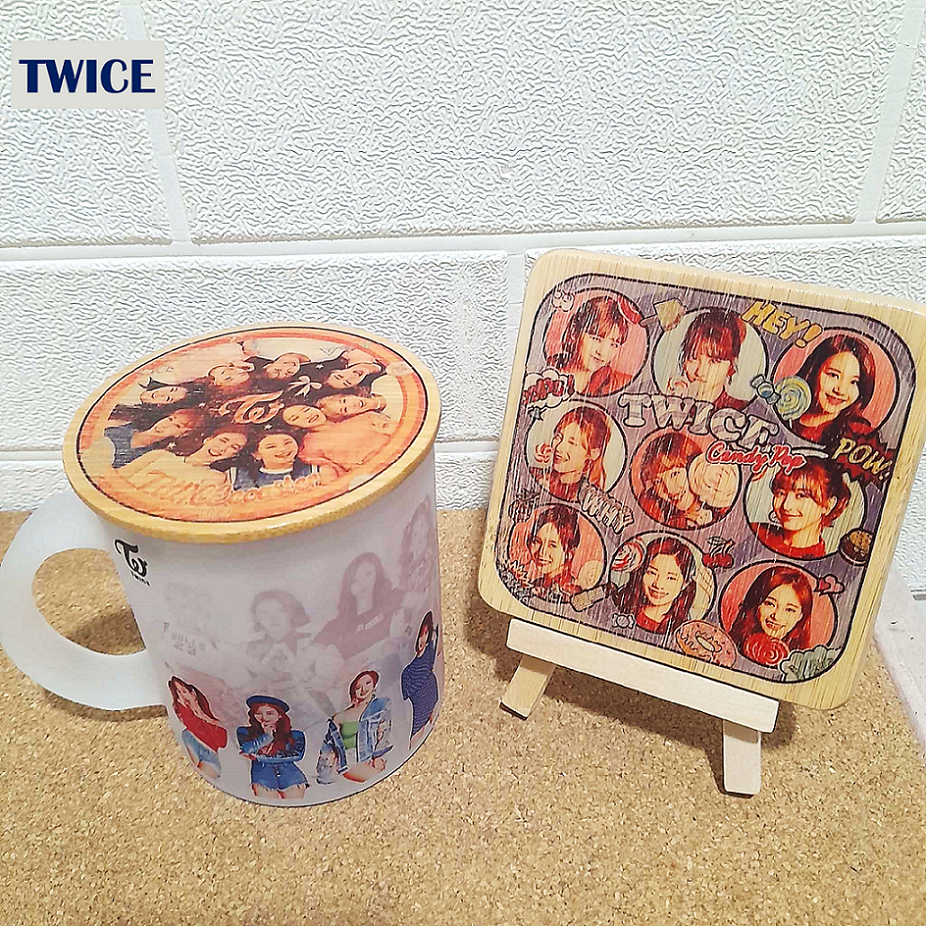TWICE Kpop Mug Jihyo Nayeon Jeongyeon Momo Sana Mina Dahyun Chaeyoung ...