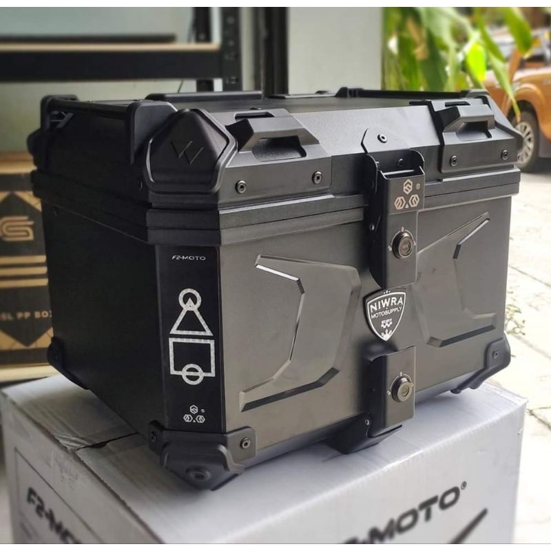 NIWRA 45L F2- Moto ABS TOP BOX | Shopee Philippines