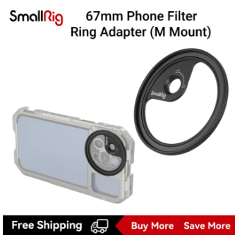 SmallRig Attachable VND, CPL ,1/4 Effect Black Mist, Star-Cross, 2-in-1 ...