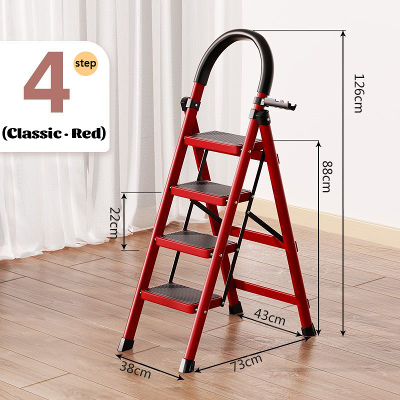 3/4/5/6 Step Ladder Foldable Aluminum Hagdanan heavy duty Step ladder ...
