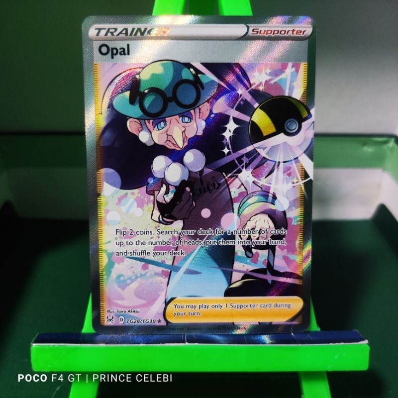 Pokemon TCG - Opal Full Art TG | Shopee Philippines