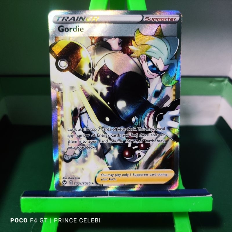 Pokemon TCG - Gordie Full Art TG | Shopee Philippines