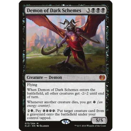 Demon of Dark Schemes - Kaladesh (KLD) | Shopee Philippines