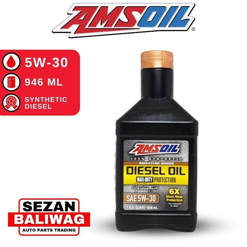 MSOIL 5W-30 SIGNATURE SERIES MAX-DUTY SYNTHETIC DIESEL OIL 1 LITER ...