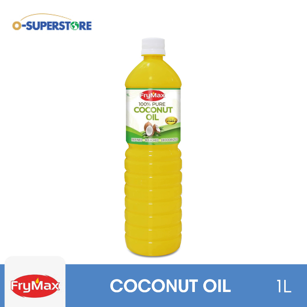 Frymax Coconut Oil 1L / 1 Liter | Shopee Philippines