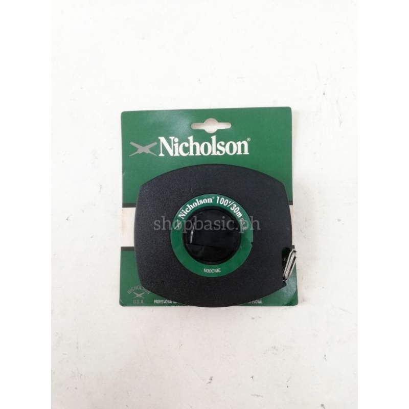 Original NICHOLSON Steel Tape 30M (MADE IN USA) | Shopee Philippines