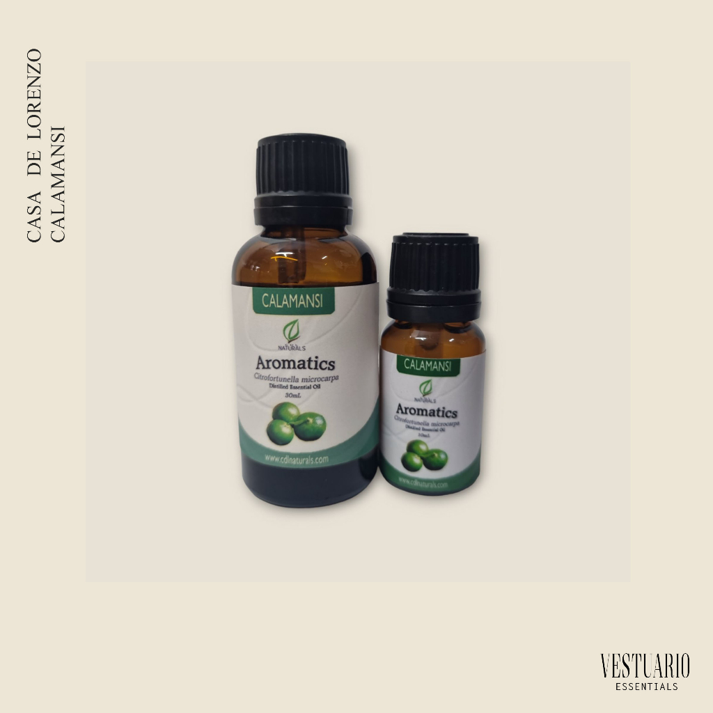 Calamansi Distilled Essential Oil by Casa de Lorenzo 6g | Shopee ...