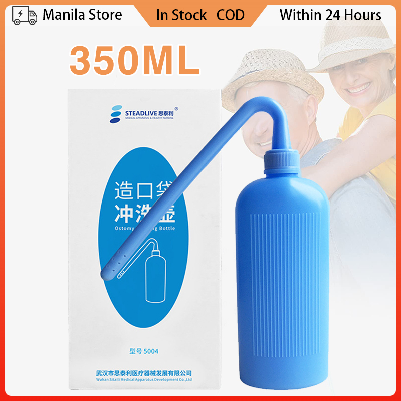 350ML Colostomy Bag Cleaner Tool Ostomy Pouch Anal Bag Washing Bottle ...
