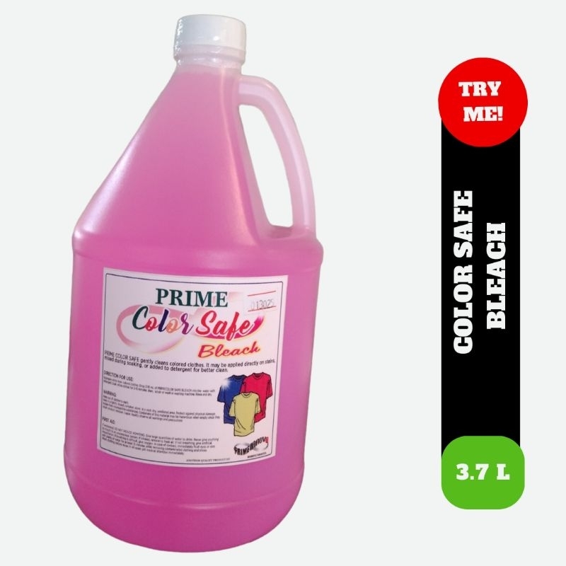 PRIME COLOR SAFE BLEACH|laundry bleach | Shopee Philippines