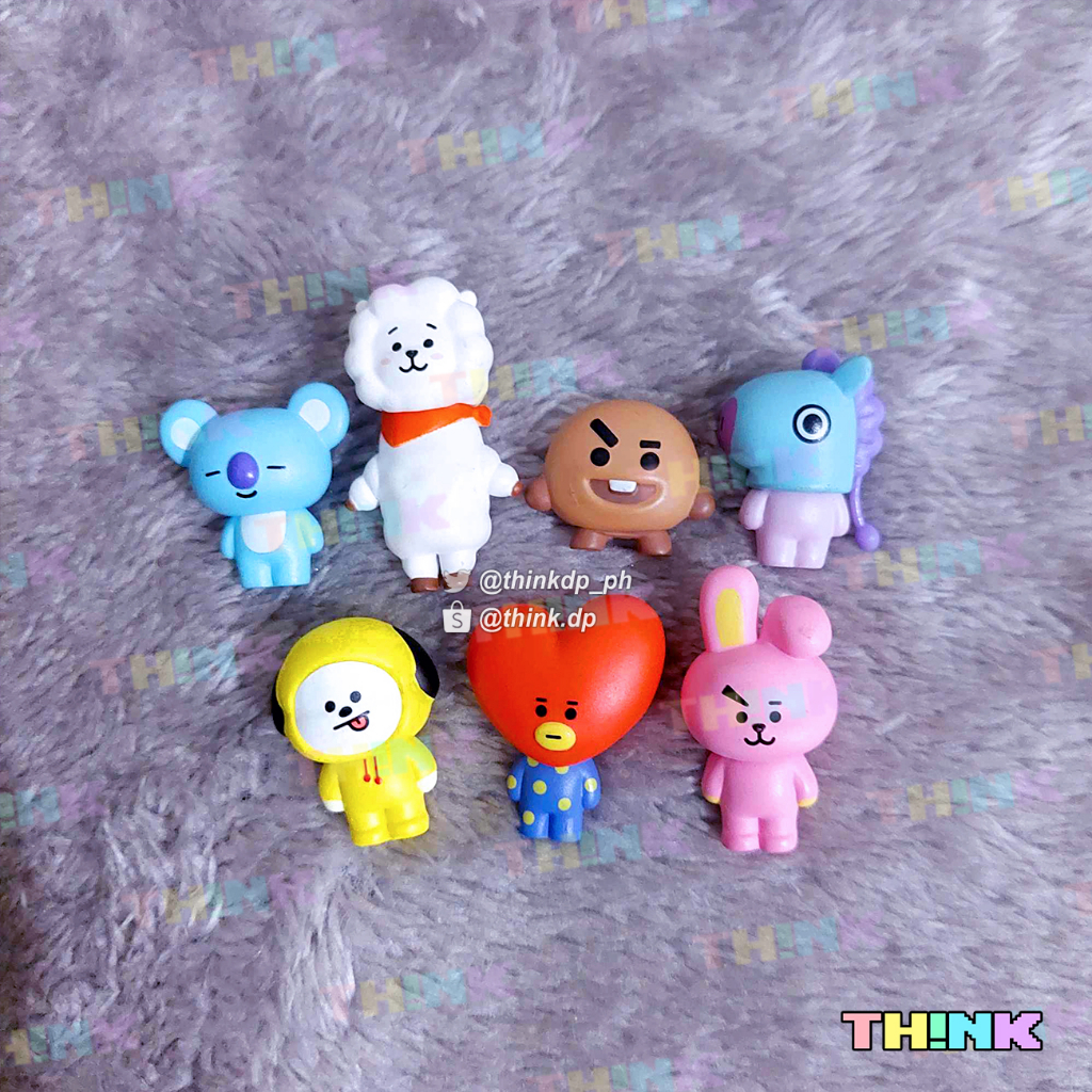 ON HAND BT21 Mini Figure TINGI ( bts rkoya jin shooky mang chimmy tata ...