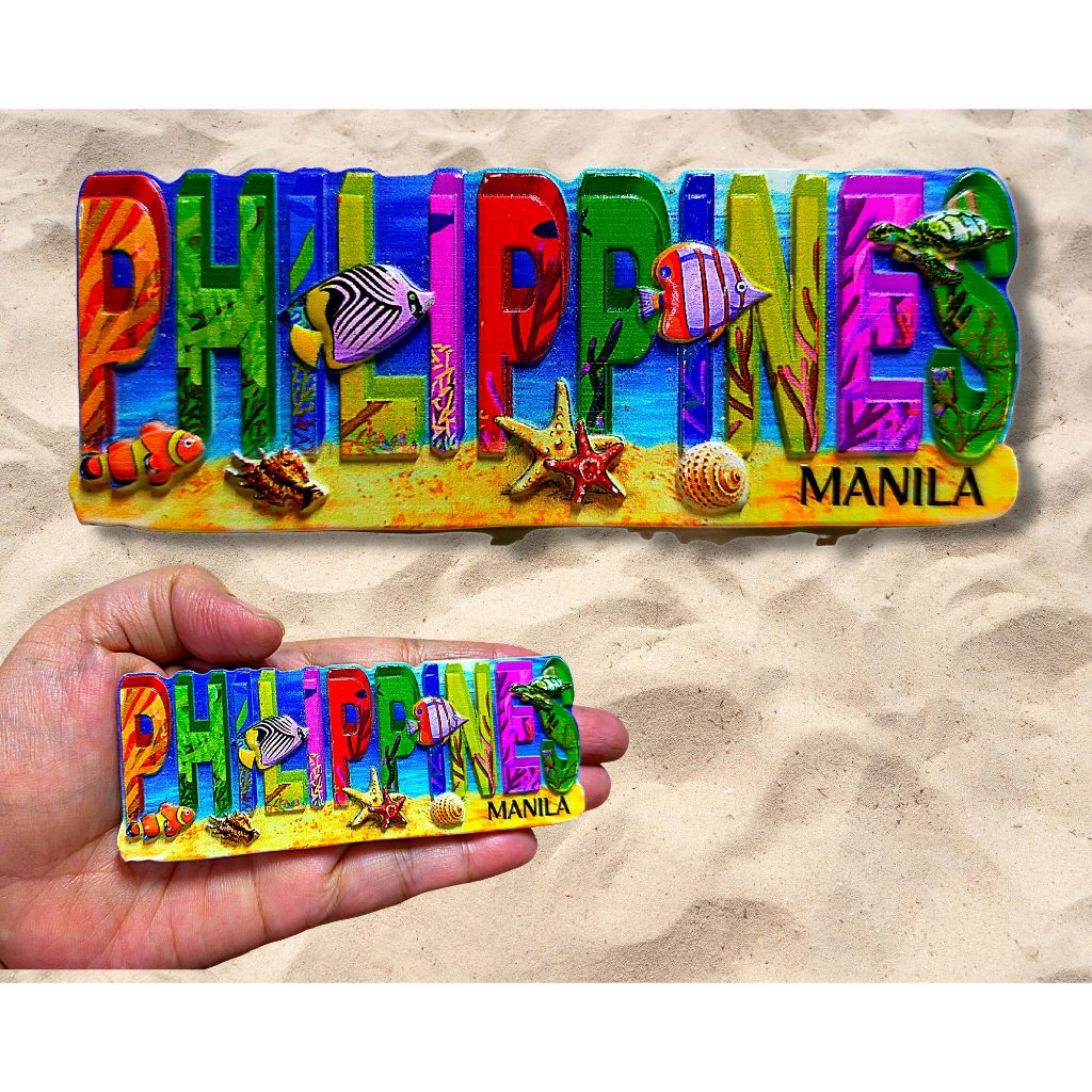 Manila Philippines Ref Magnet Fridge magnet Souvenir | Shopee Philippines