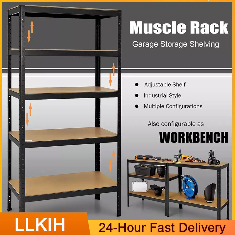 【Fast Delivery】5 Layer Rack Shelves Boltless Rack Organizer Shelf Layer ...