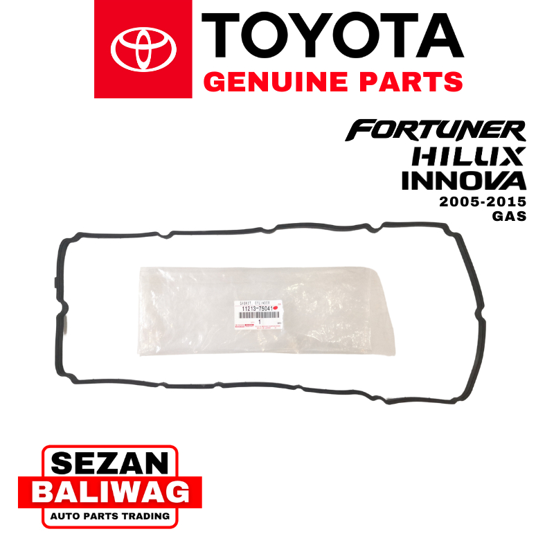 ORIGINAL TOYOTA VALVE COVER GASKET FORTUNER HILUX INNOVA 2005-2015 ...