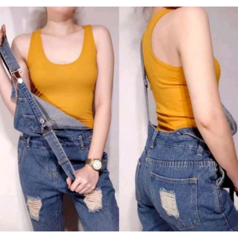 RACER BACK SANDO FOR WOMEN / FITTED / PLAIN / COTTON | Shopee Philippines