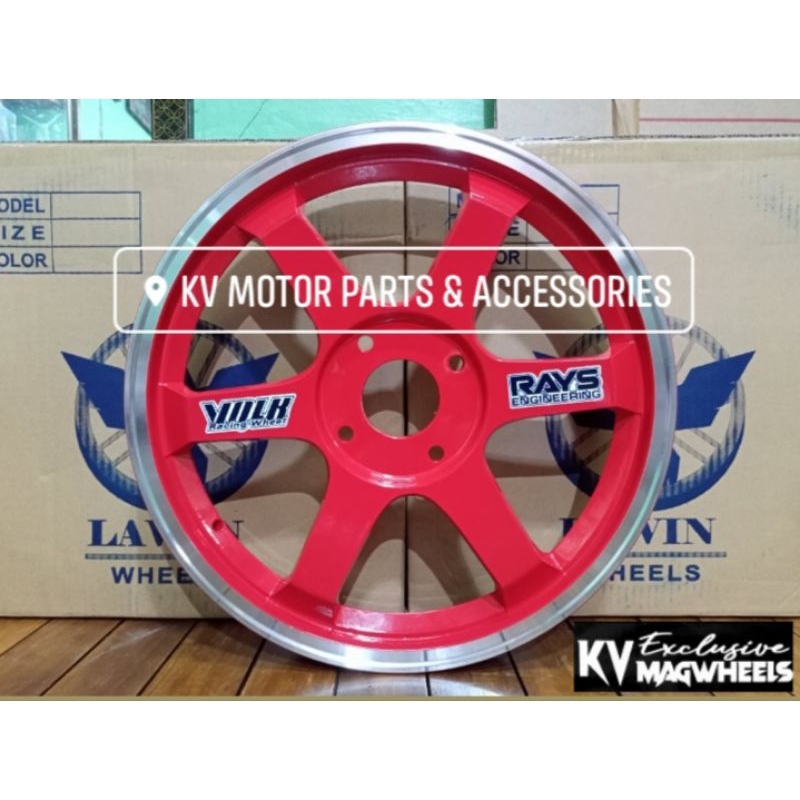 VOLK RAYS Sidecar Magwheels 17" | Shopee Philippines