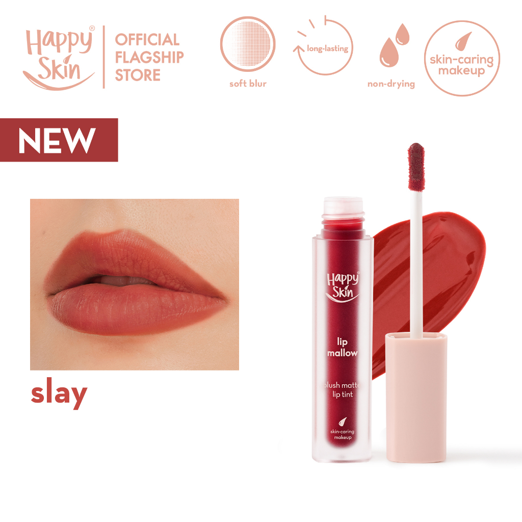 Happy Skin Lip Mallow Tint in Slay | Shopee Philippines