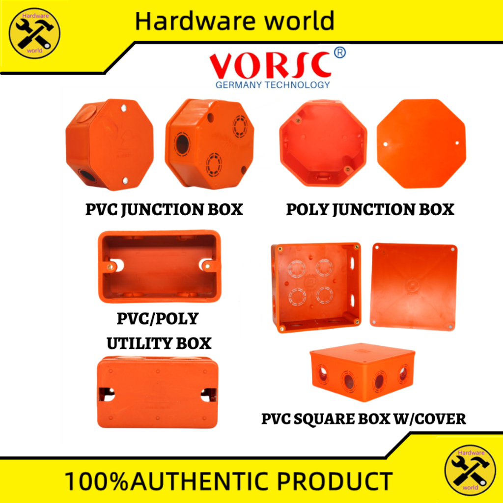 DIRECT SUPPLIER PVC/POLY UTILITY/JUNCTION BOX & PVC SQUARE BOX W/COVER ...