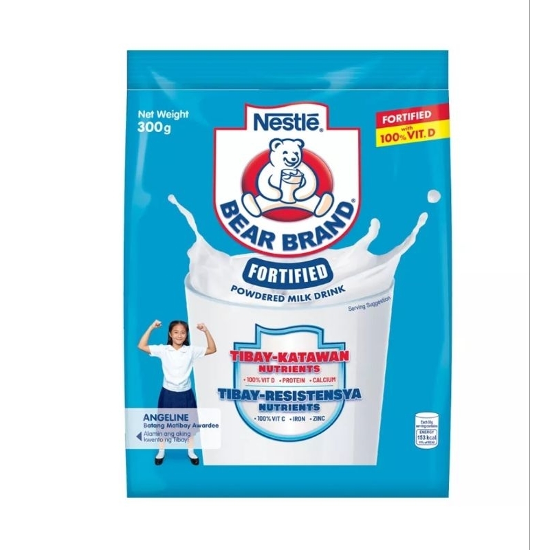 Bear Brand Fortified Milk Drink 300g | Shopee Philippines