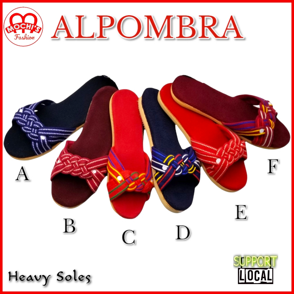 Alpombra Ladies 'Trensas' Heavy-Sole multicolor indoor/outdoor non-slip ...