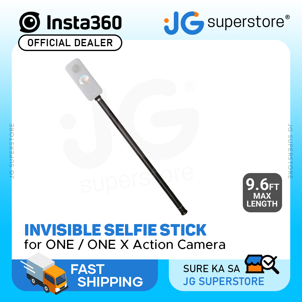 Insta360 Invisible Selfie Stick Extended Edition W 1 9ft To 9 8ft Max