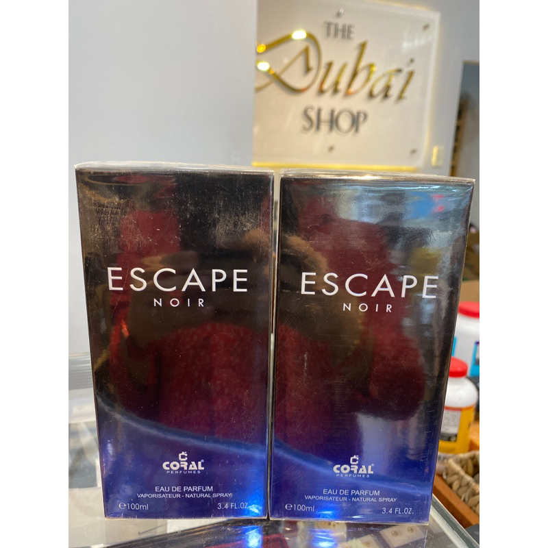 Original Coral Escape Noir / Intense / Pour Femme | Shopee Philippines