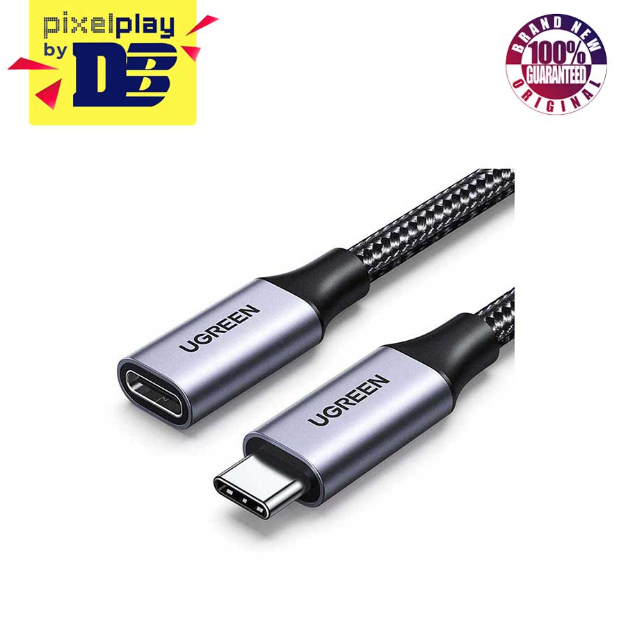 UGreen USB-C 3.1 Extension Cable 1m (Dark Gray) (US372/30205) | Shopee Philippines