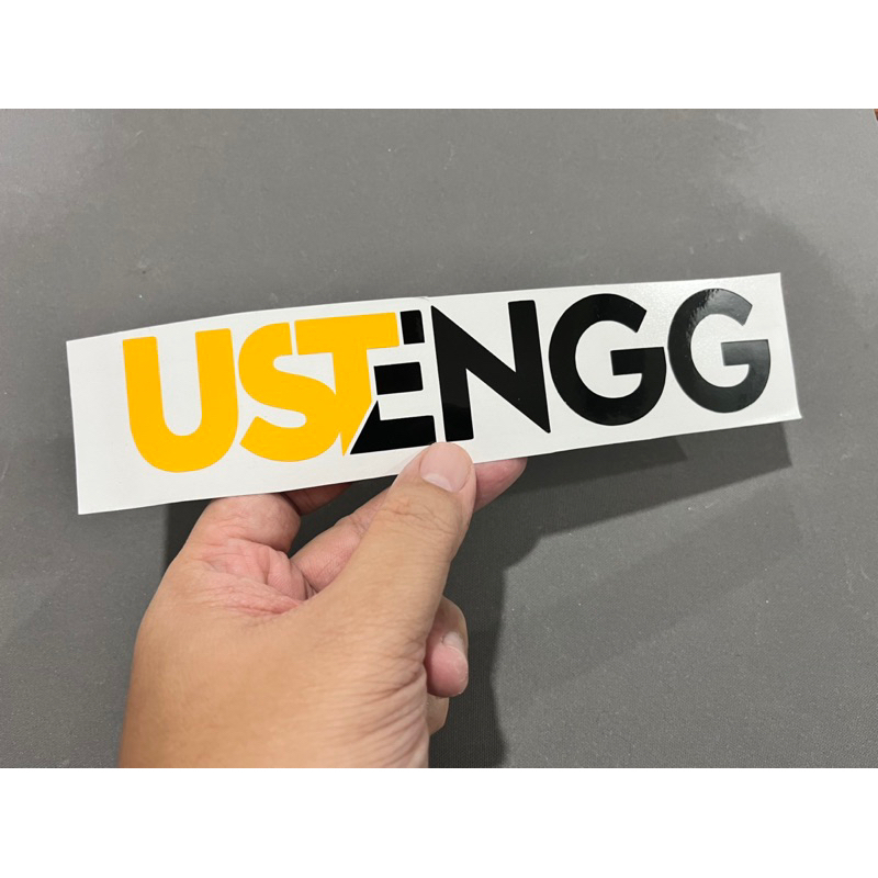 Brand New School Inspired USTENGG Decal Sticker for cars UST USTE ...