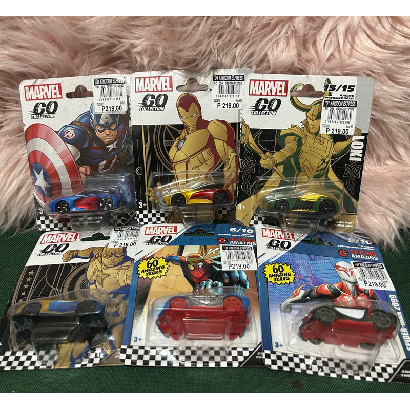 Marvel GO Car Collection | Shopee Philippines