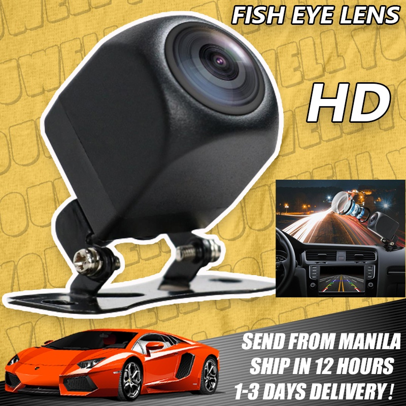 Reverse Camera Fish Eye Lens Rear View Camera Starlight Night Vision ...