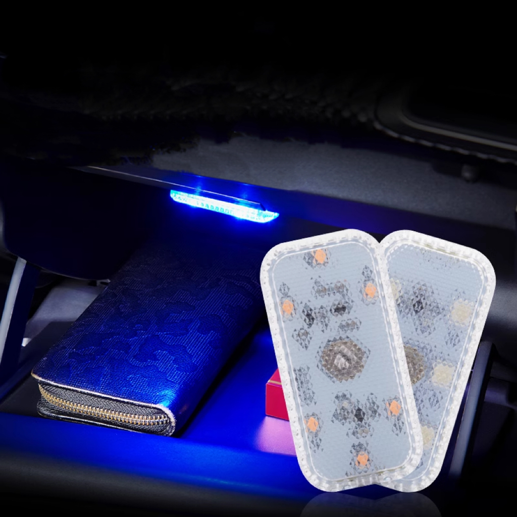 Car Interior Light Mini Auto Touch Night Light Wireless Roof Ceiling ...