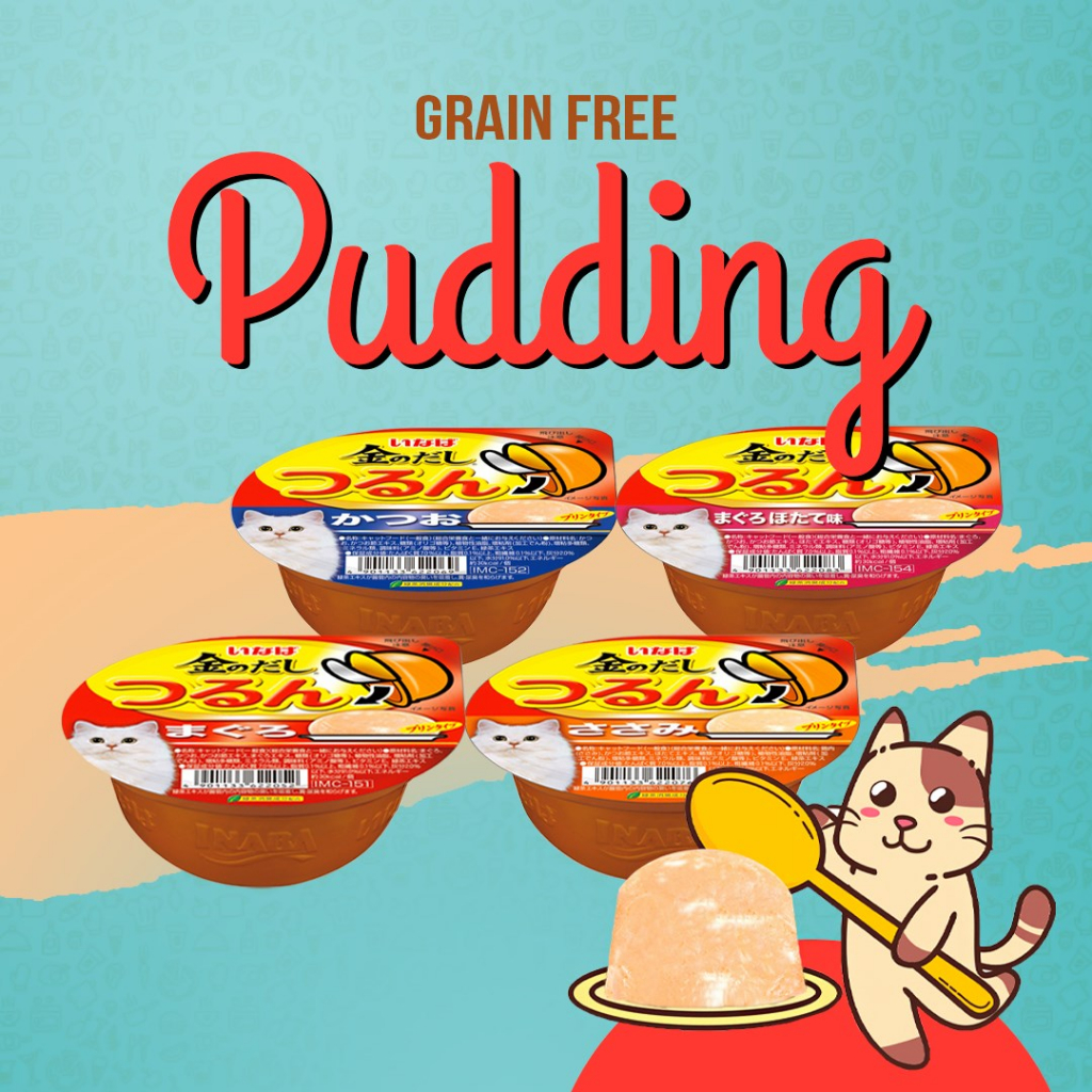 Inaba Pudding Cup Wet Cat Food for Pet (65g) | Shopee Philippines