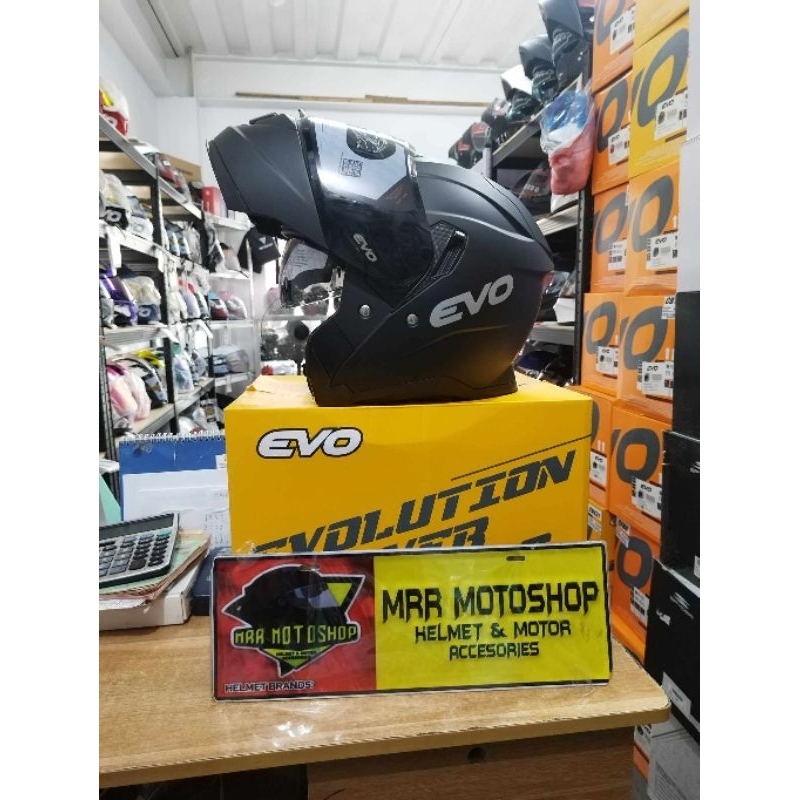Evo Vxr5000 matteblack modular helmet | Shopee Philippines