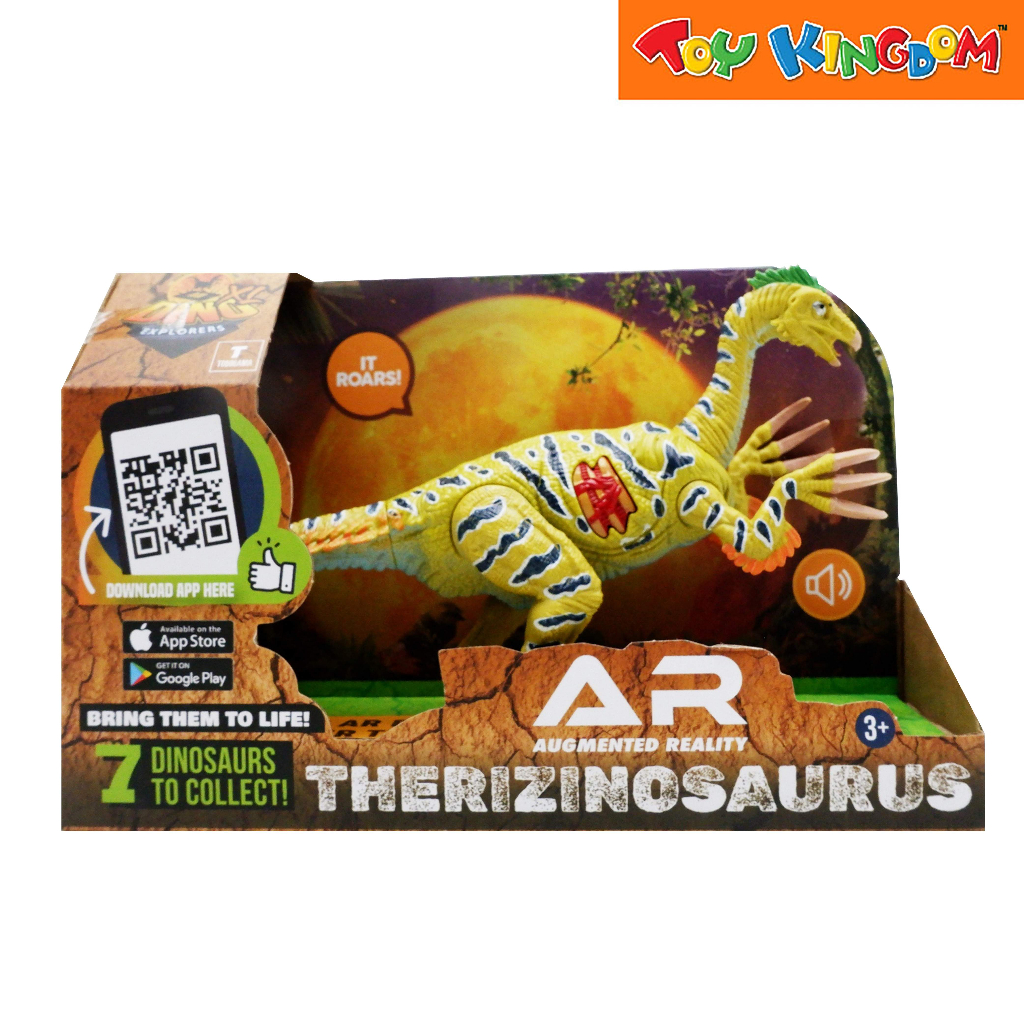 Prexio AR Dino Augmented Reality Therizinosaurus Figure | Shopee ...